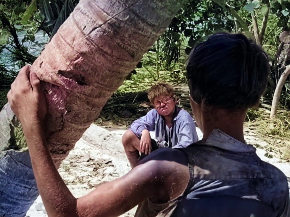 Lord of the Flies - Piggy Comforts Ralph (colorized) - video Dailymotion