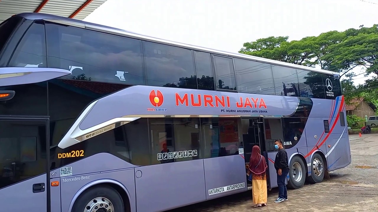 Jogya - Depok | Murni Jaya Double Decker | Angkatan Pagi - video ...