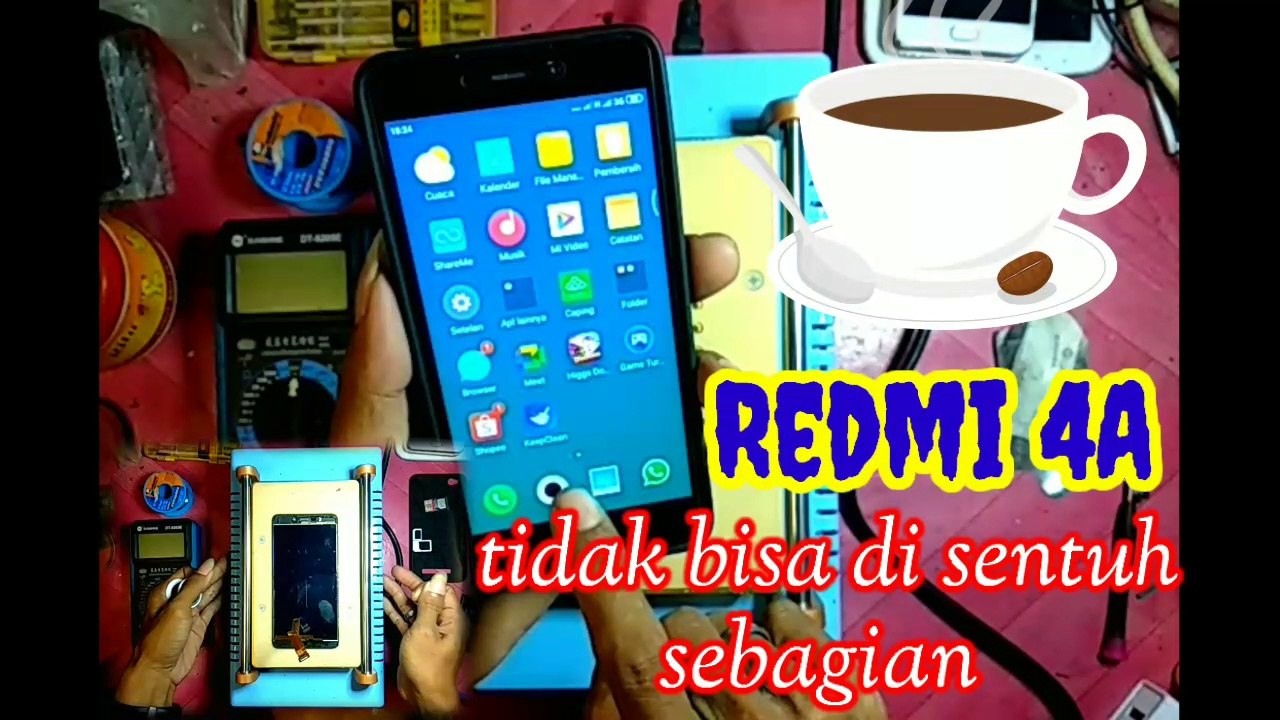 Xiaomi Redmi 4A Layar Sentuh Tidak Bisa Disentuh Sebagian - Video ...