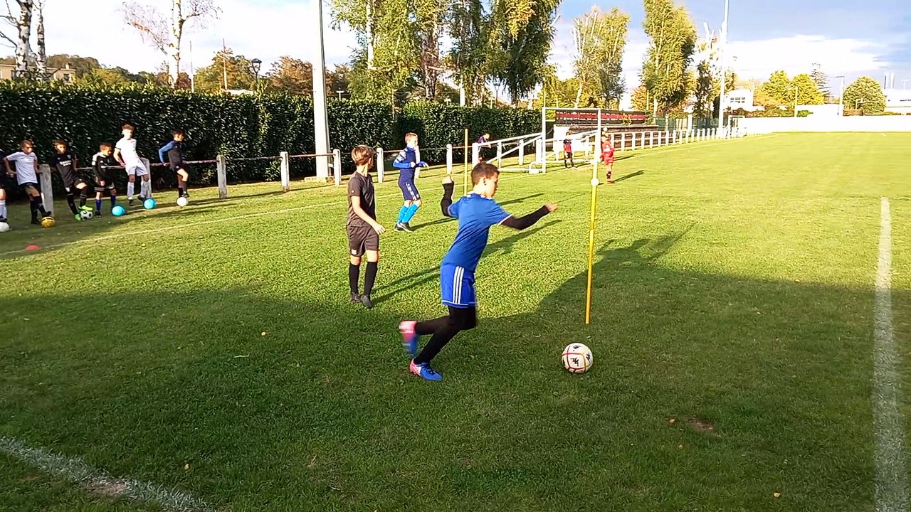 Entraînement U13 - Vidéo Dailymotion