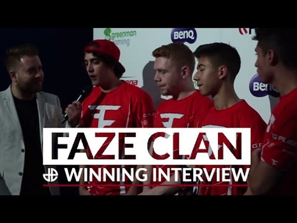 Winning FaZe Gfinity Summer Championship Interview - video Dailymotion