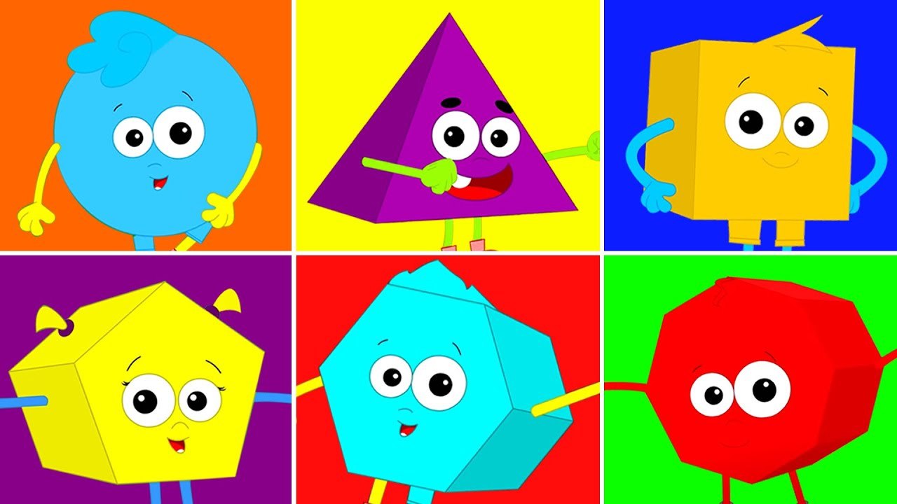 Ten Little Shapes - Nursery Rhymes and Educational Videos for ...
