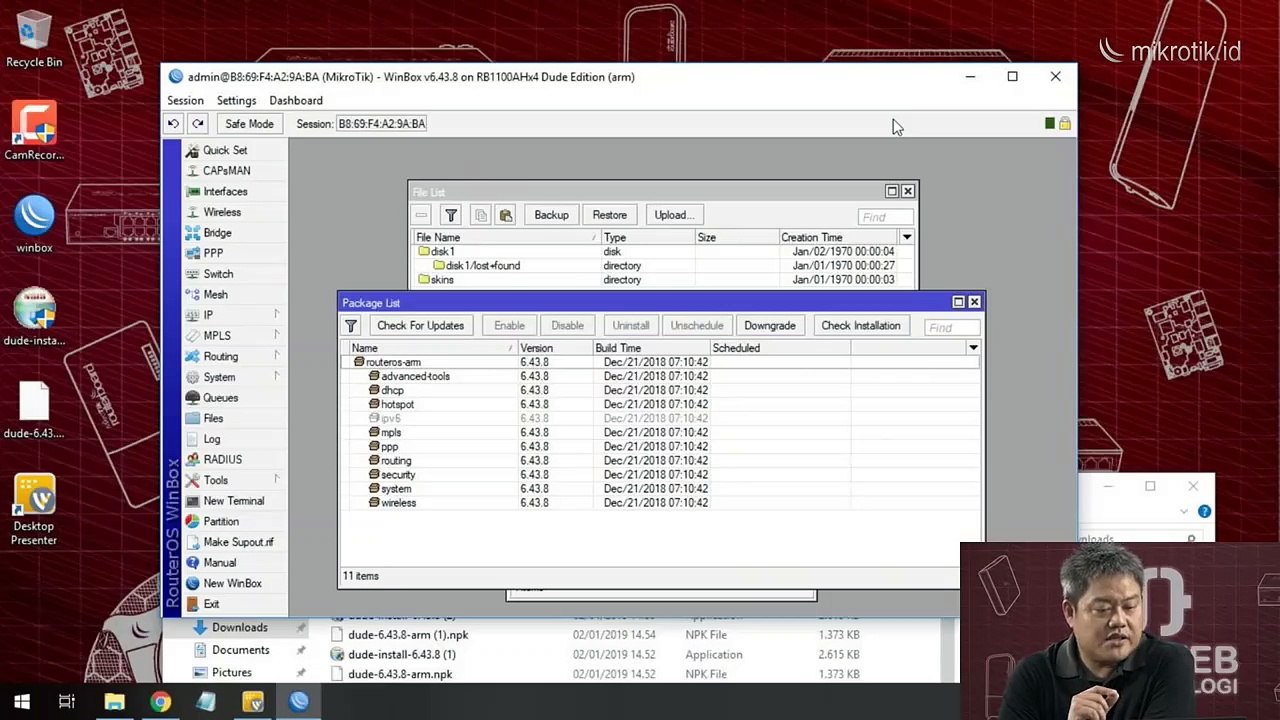 THE DUDE (INSTALLATION) - MIKROTIK TUTORIAL - Video Dailymotion