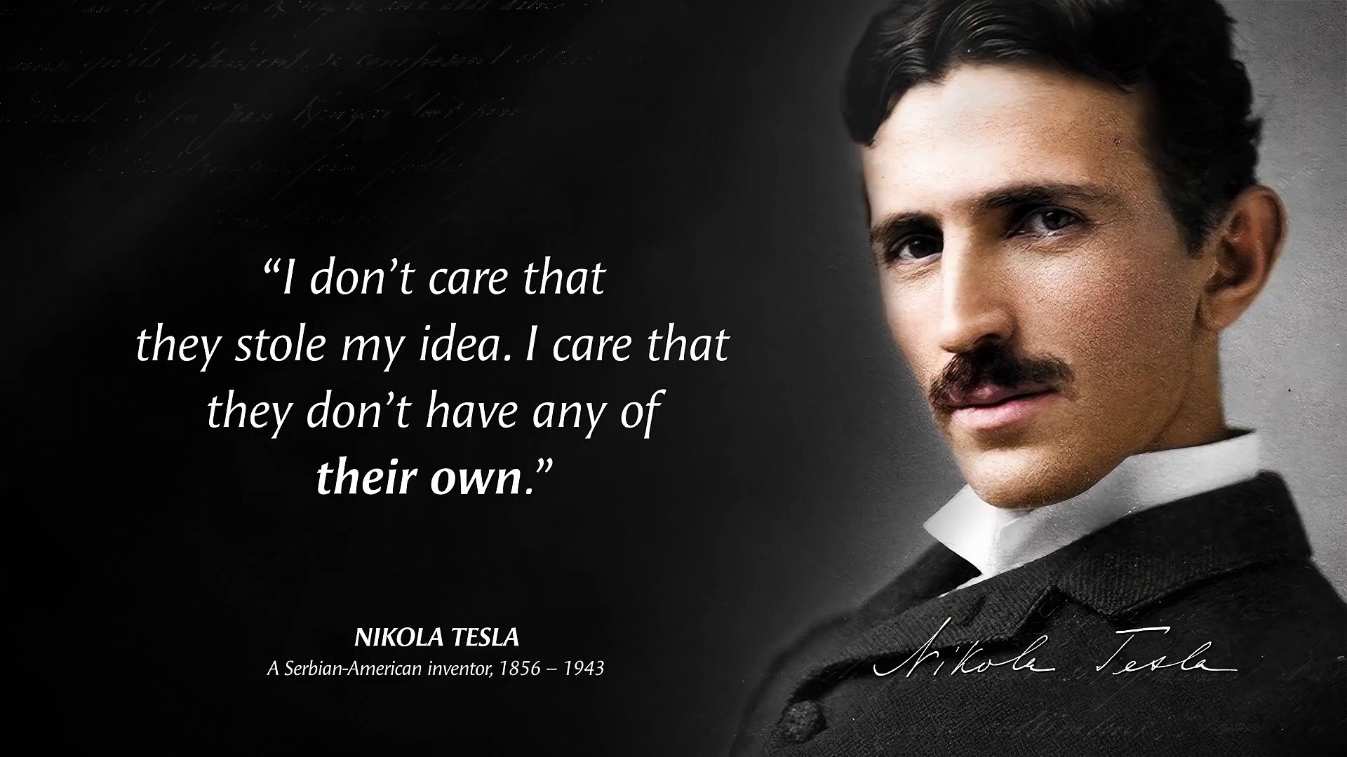 Nikola Tesla Electricity Wallpaper