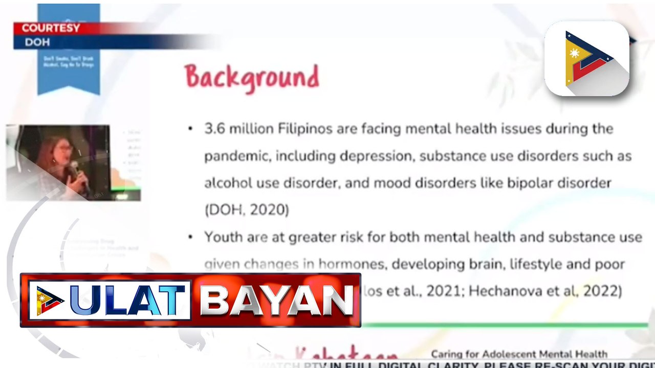 App na makatutulong sa mga kabataang lulong sa bisyo at may problema sa ...