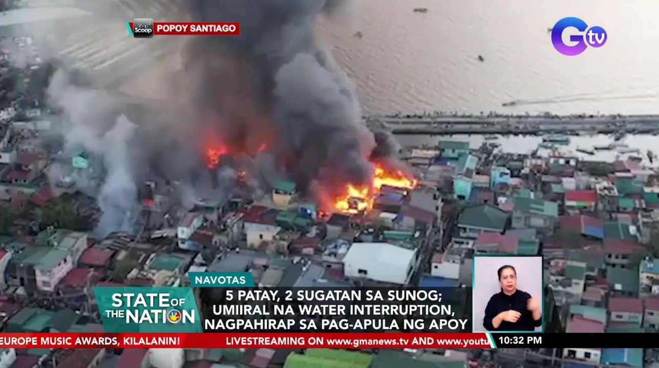 5 patay, 2 sugatan sa sunog; umiiral na water interruption, nagpahirap ...