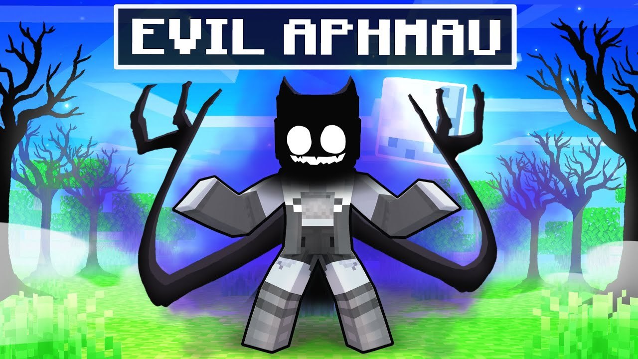 Turning into EVIL APHMAU in Minecraft ! - video Dailymotion