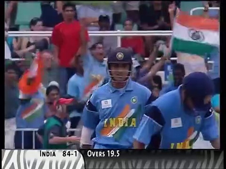 2003 Cricket World Cup India v Kenya 2nd Semi Final at Durban Mar 20th ...