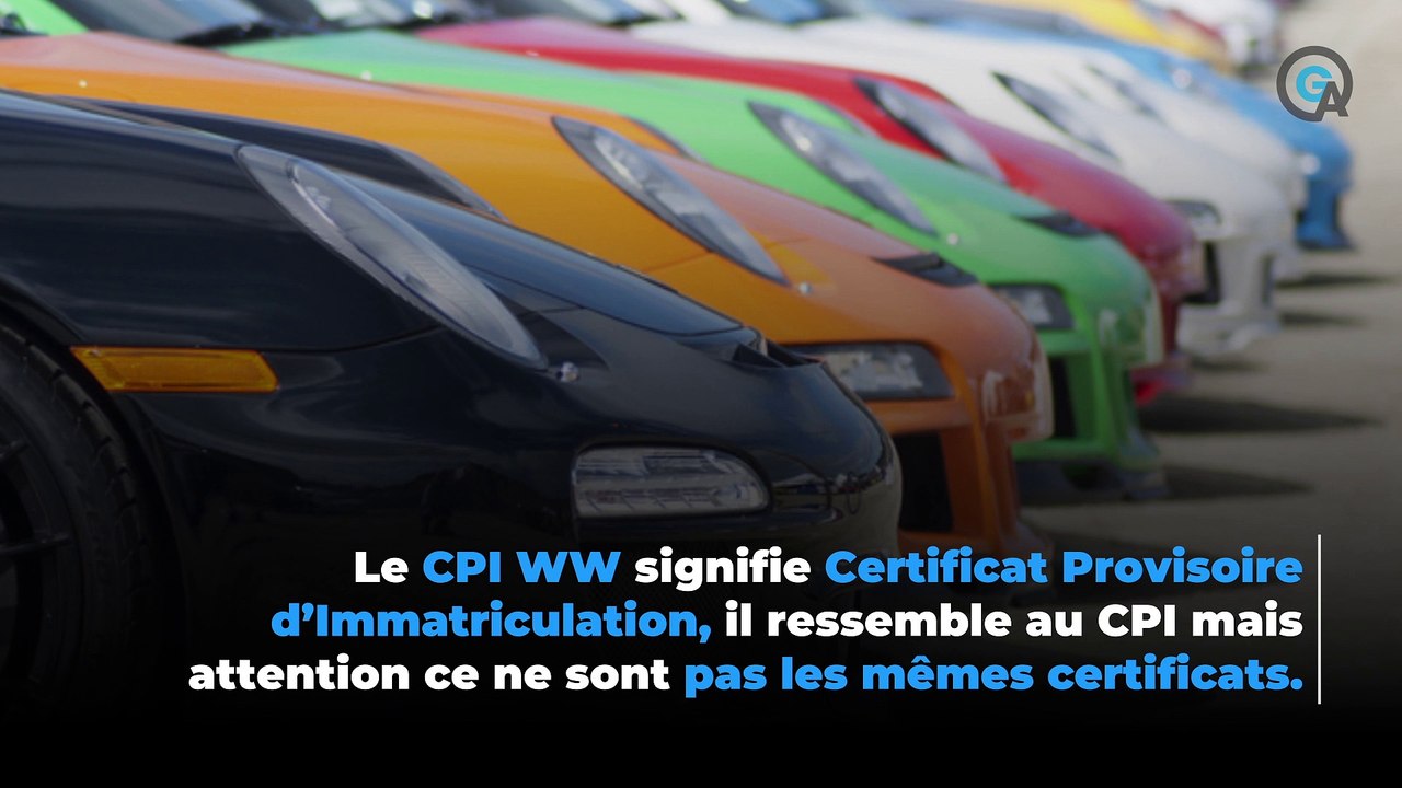 CPI WW : où et comment en faire la demande ? - Vidéo Dailymotion