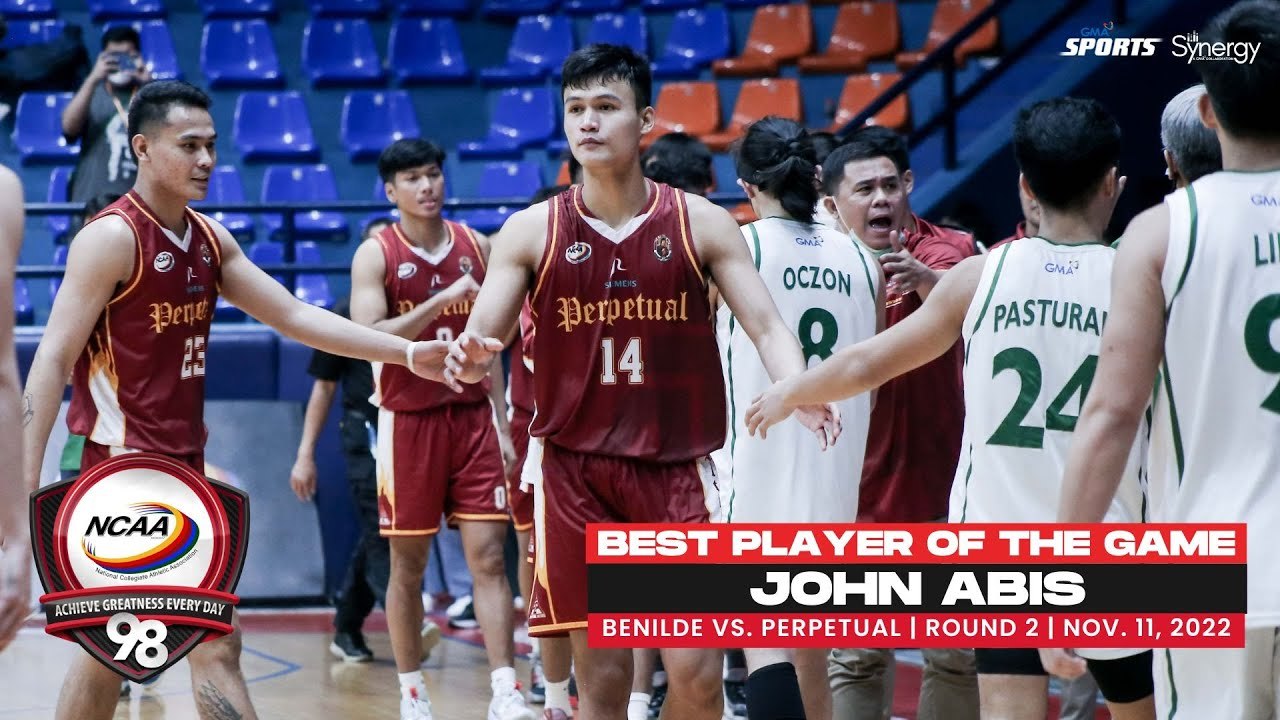 NCAA Season 98 | Best Player: John Abis (Perpetual vs Benilde) | Men's ...