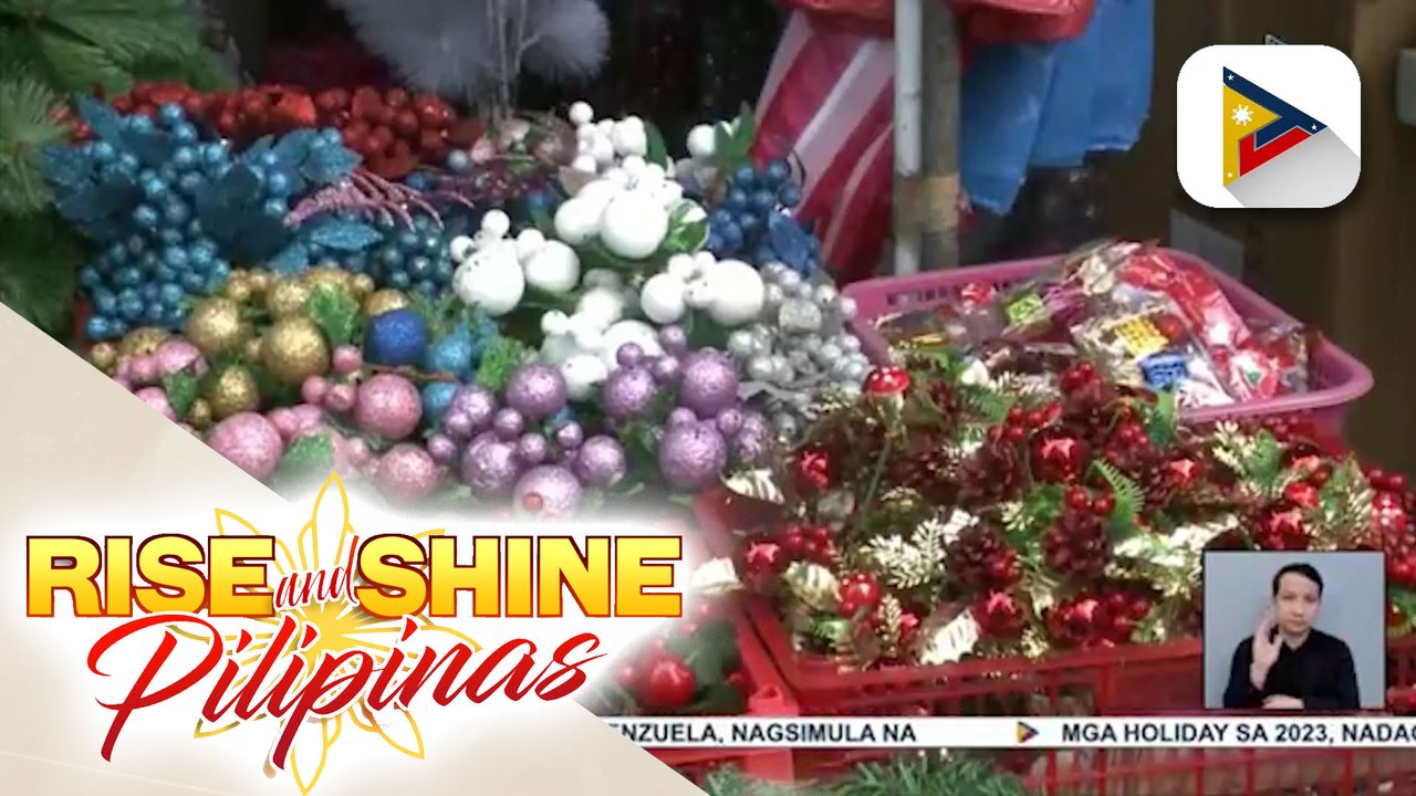 Update sa presyo ng Christmas decorations sa Divisoria - video Dailymotion
