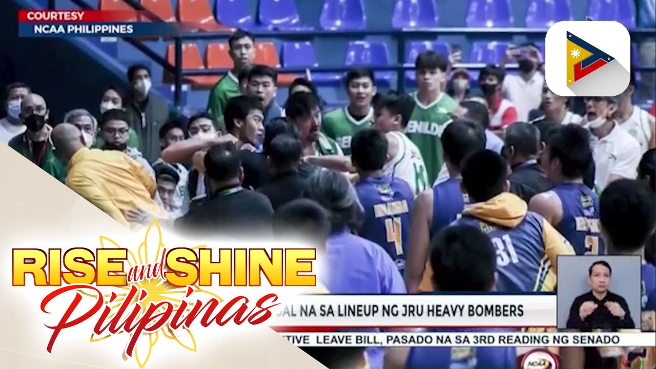 John Amores, tinanggal na sa lineup ng JRU Heavy Bombers - video ... John Amores, tinanggal na sa lineup ng JRU Heavy Bombers - video ...