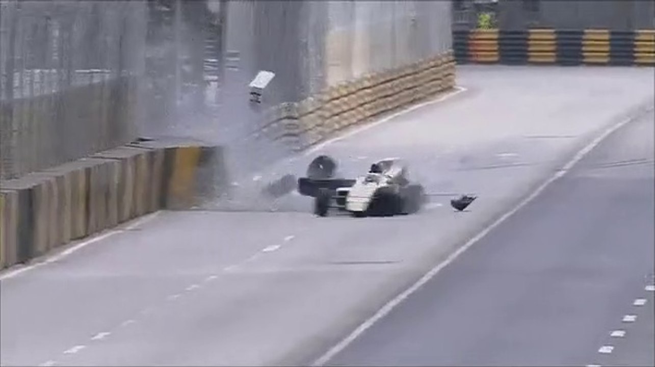 Formula 4 Macau 2022 FP1 Steven Bei Huge Crash - Vidéo Dailymotion