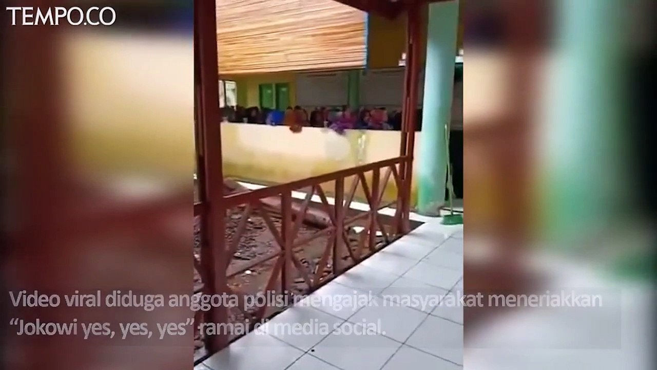 Video Viral Jokowi Yes Yes Yes, Ini Tanggapan Polisi - video Dailymotion