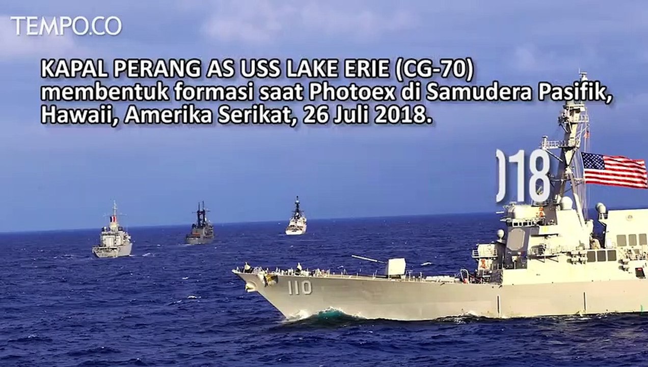 Kapal Perang TNI AL Ambil Peran pada Photoex Rimpac 2018 di Hawaii ...