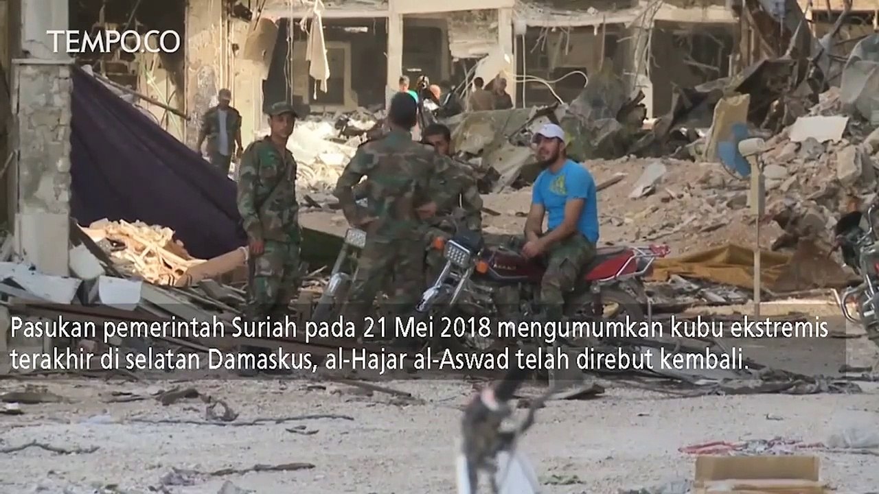 Tujuh Tahun Berperang, Tentara Suriah Kuasai Damaskus - video Dailymotion