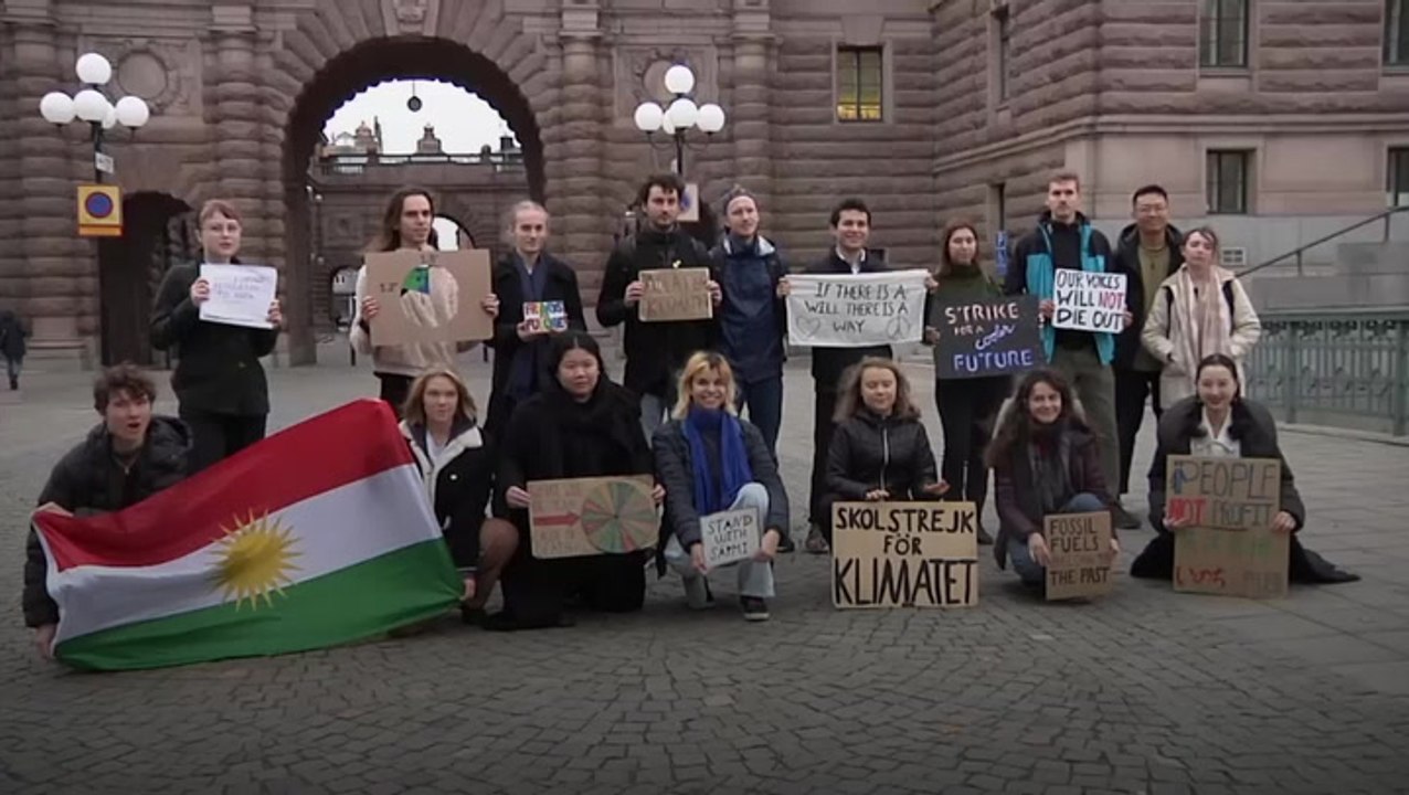 Thunberg continues climate rally away from Cop27 - video Dailymotion