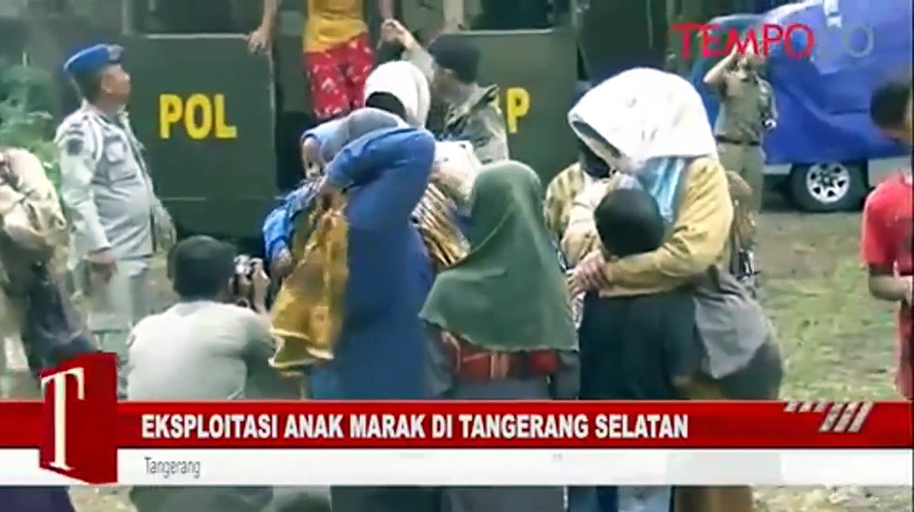 Eksploitasi Anak Marak di Tangerang Selatan - video Dailymotion