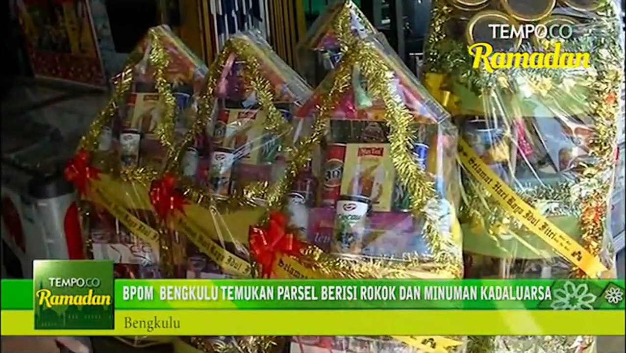 BPOM Bengkulu Temukan Parsel Berisi Rokok dan Minuman Kadaluarsa ...