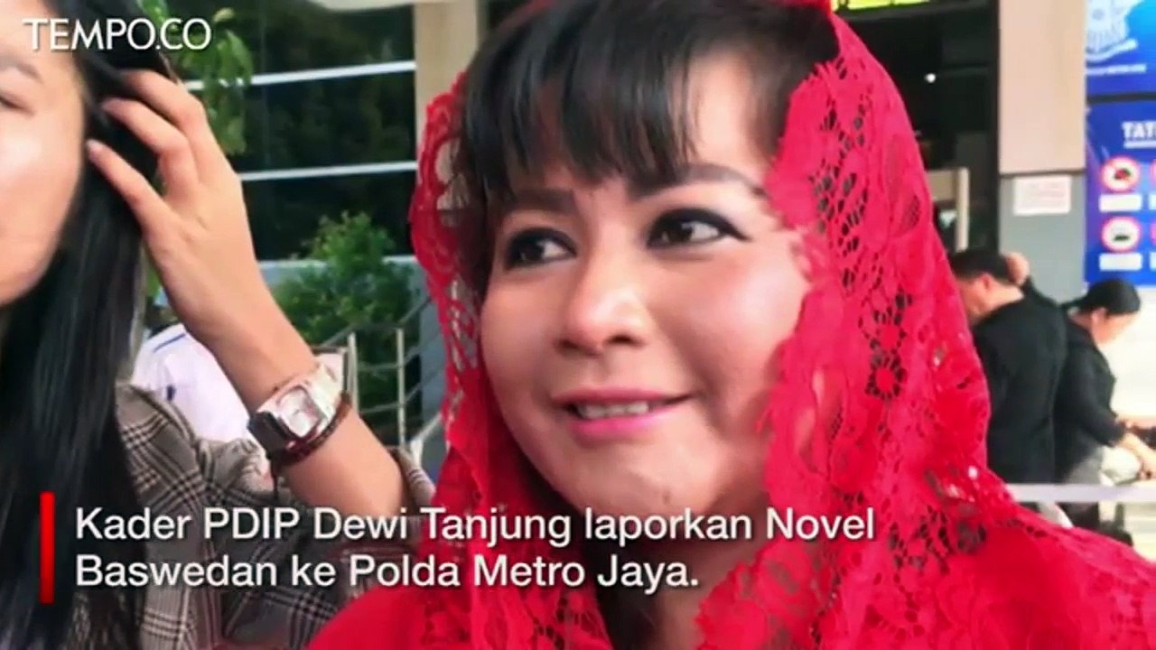 Kader PDIP Dewi Tanjung Laporkan Novel Baswedan ke Polisi - video ...