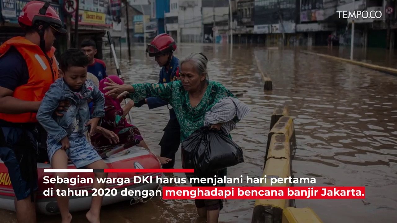 4 Fakta Banjir Jakarta Di Tahun Baru 2020 Video Dailymotion