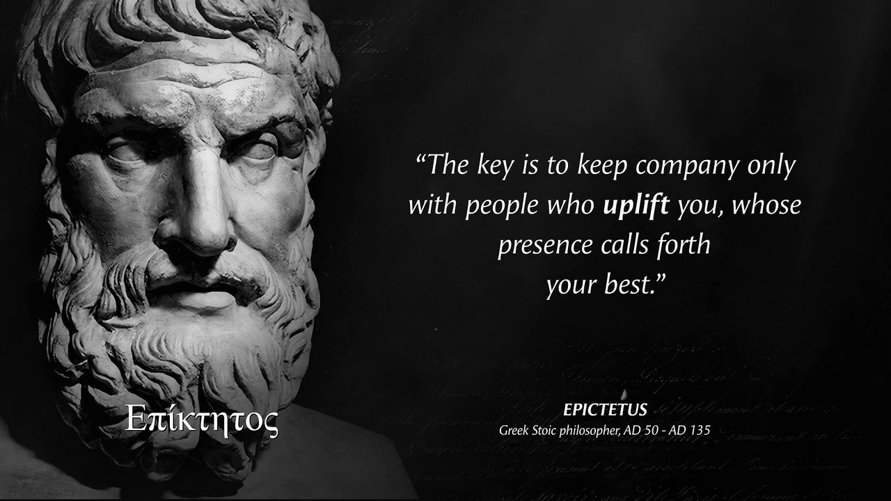 Epictetus' Quotes you need to know to be Unshakable — Stoicism - video ...