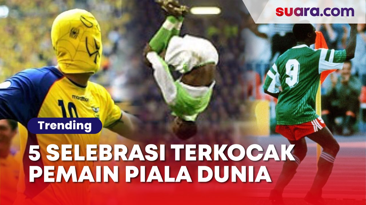 5 Selebrasi Terunik Pemain Piala Dunia Sepanjang Sejarah, Kocak Abis ...