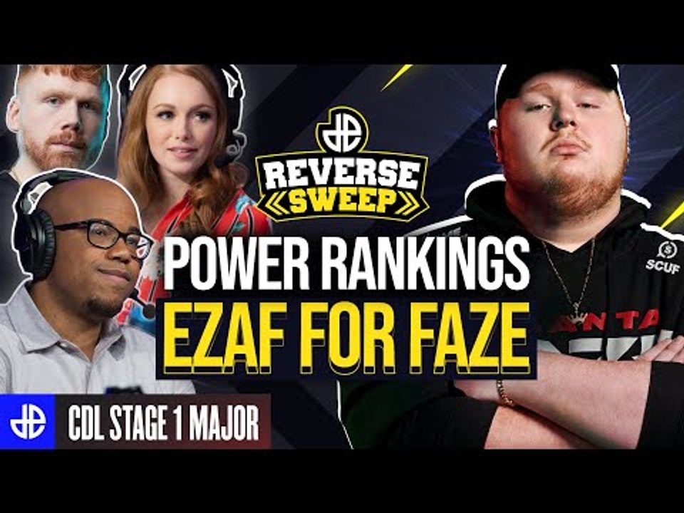 CDL Major 1 Power Rankings: EZAF for FaZe - video Dailymotion