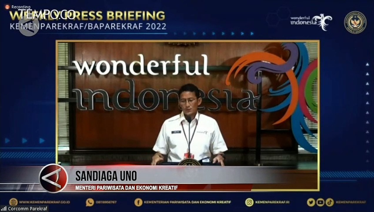 Jelang MotoGP, Kemenparekraf Antisipasi Lonjakan Turis di Mandalika - video Dailymotion