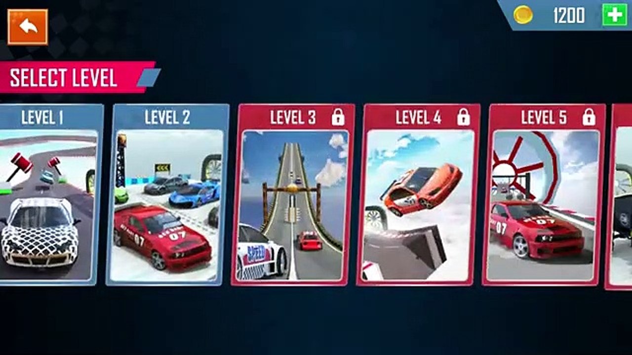 GT Car Mega Ramp Stunts 3D 2022 - Superhero Car Driver Games - Android GamePlay - Vidéo Dailymotion