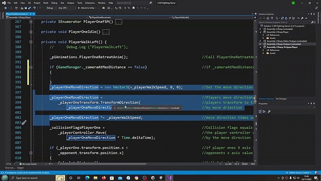 Unity3D Fighting Game Tutorial #237 Fight Camera (Optional) - video ...