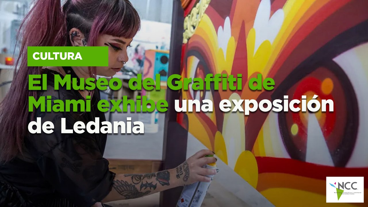 El Museo del Graffiti de Miami exhibe una exposición de Ledania - Vídeo ...