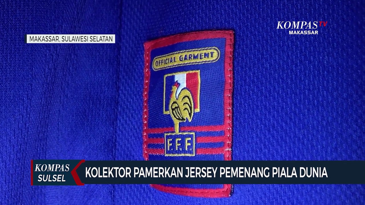 Kolektor Pamerkan Jersey Pemenang Piala Dunia - Video Dailymotion
