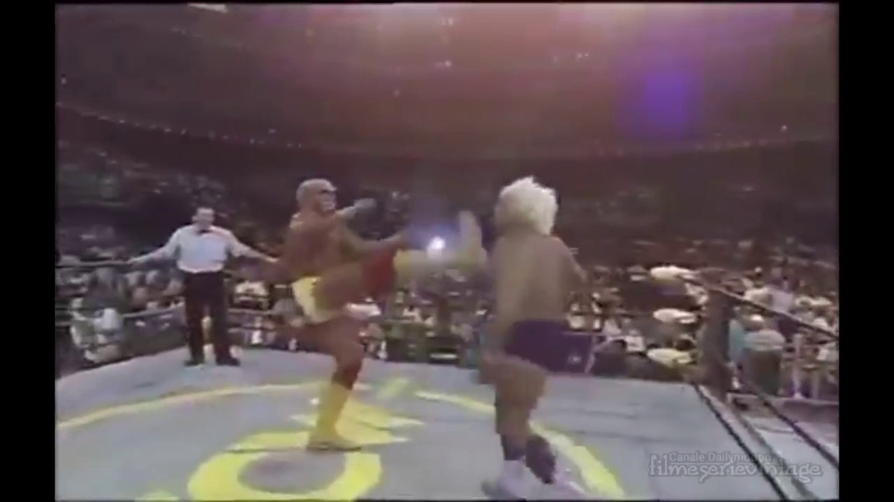 HULK HOGAN vs RIC FLAIR (Guest Star SHAQUILLE O'NEAL)) - Video Dailymotion