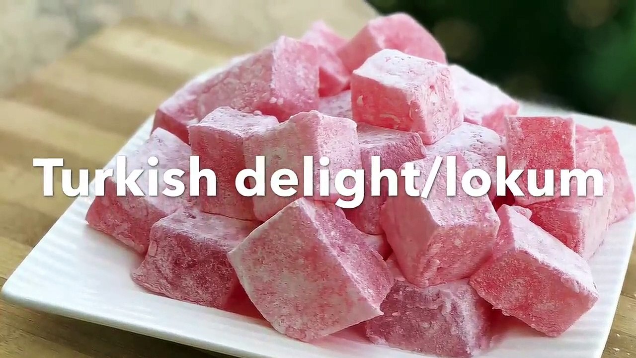 Authentic Turkish delight recipe | EASY - video Dailymotion