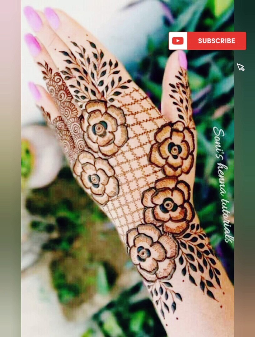 Easy Henna Designs Step By Step Step By Step Mehndi Designs – Beauty