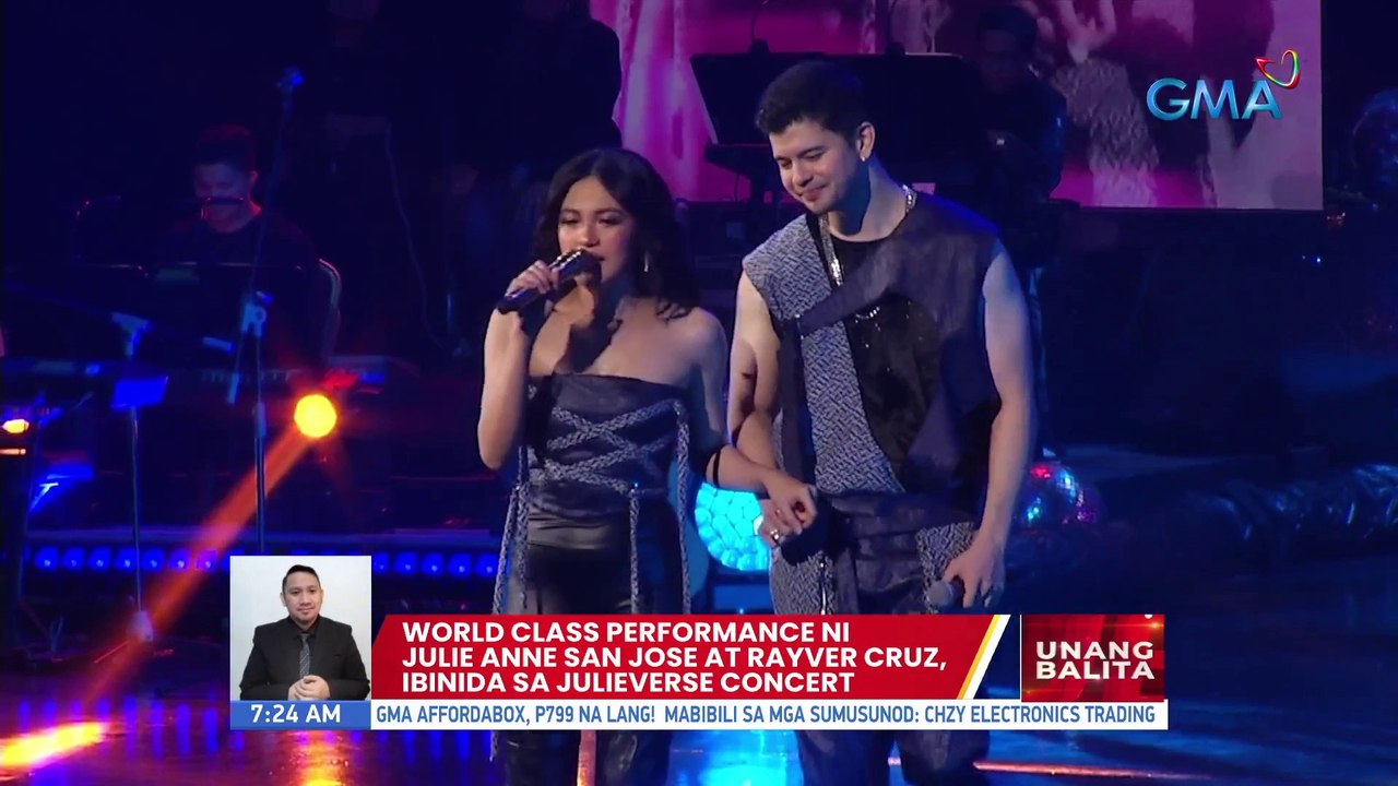 World class performance ni Julie Anne San Jose at Rayver Cruz, ibinida sa JulieVerse Concert ...