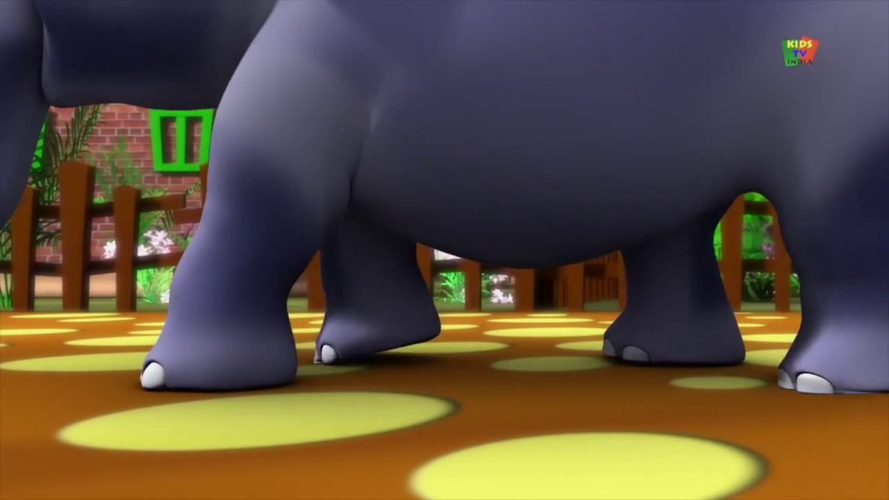 Hathi Raja Kahan Chale _ Hindi Nursery Rhymes _ Baby Rhymes _ Kids Song ...