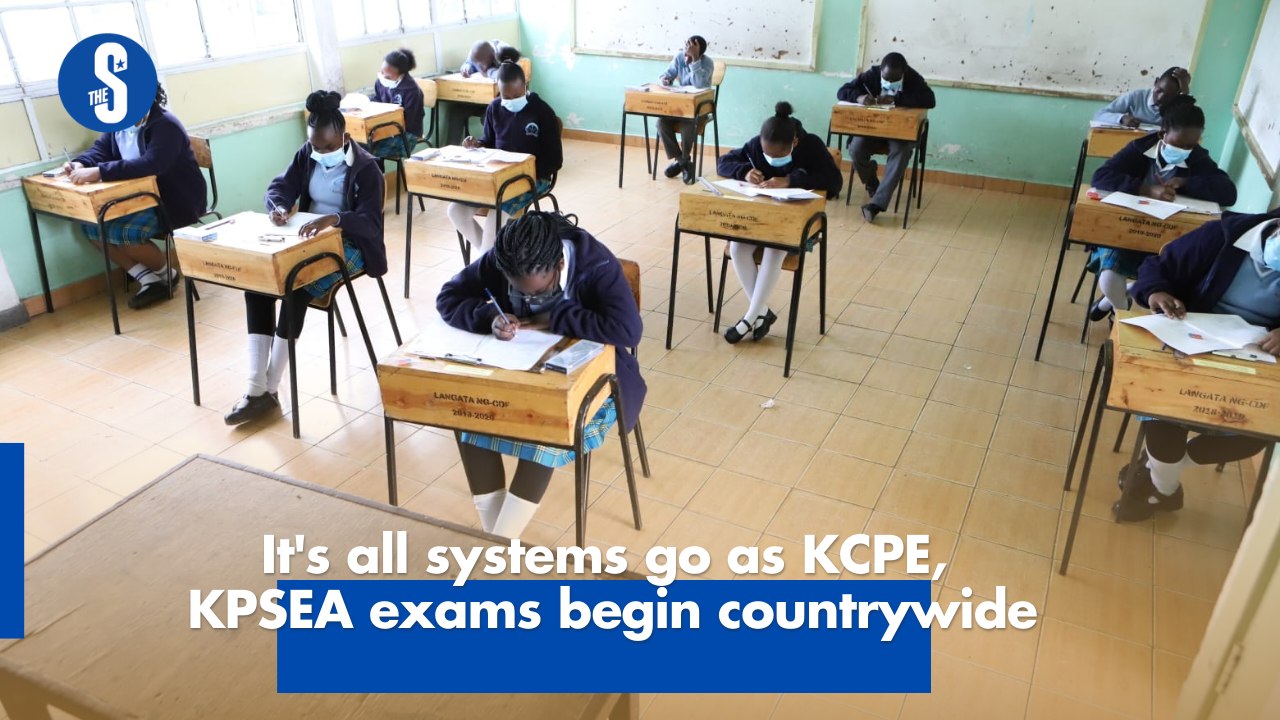 It's all systems go as KCPE, KPSEA exams begin countrywide - video ...