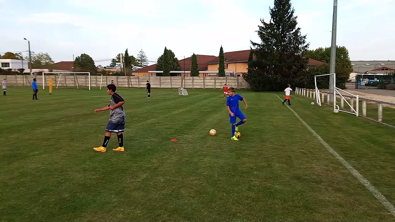 Entraînement U13 - Vidéo Dailymotion