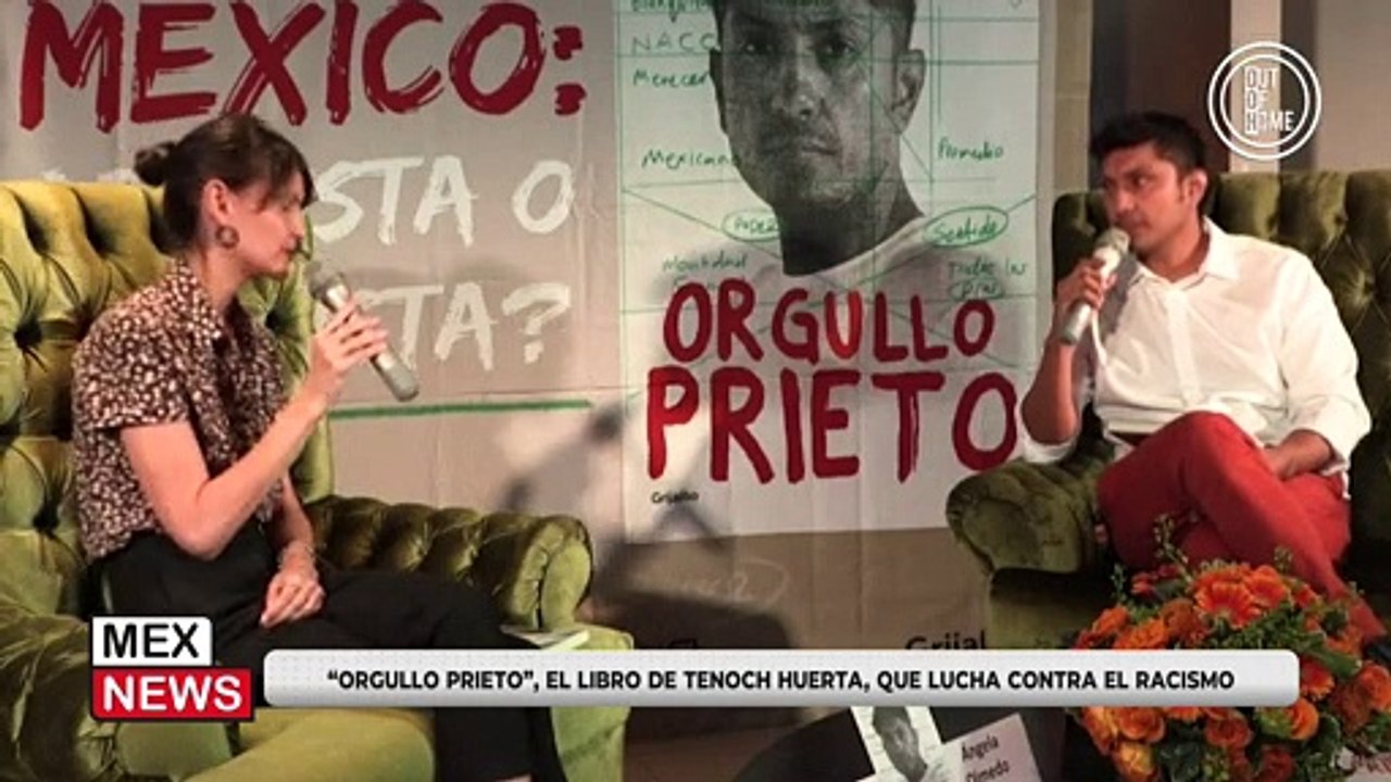 "ORGULLO PRIETO", EL LIBRO DE TENOCH HUERTA, QUE LUCHA CONTRA EL ...