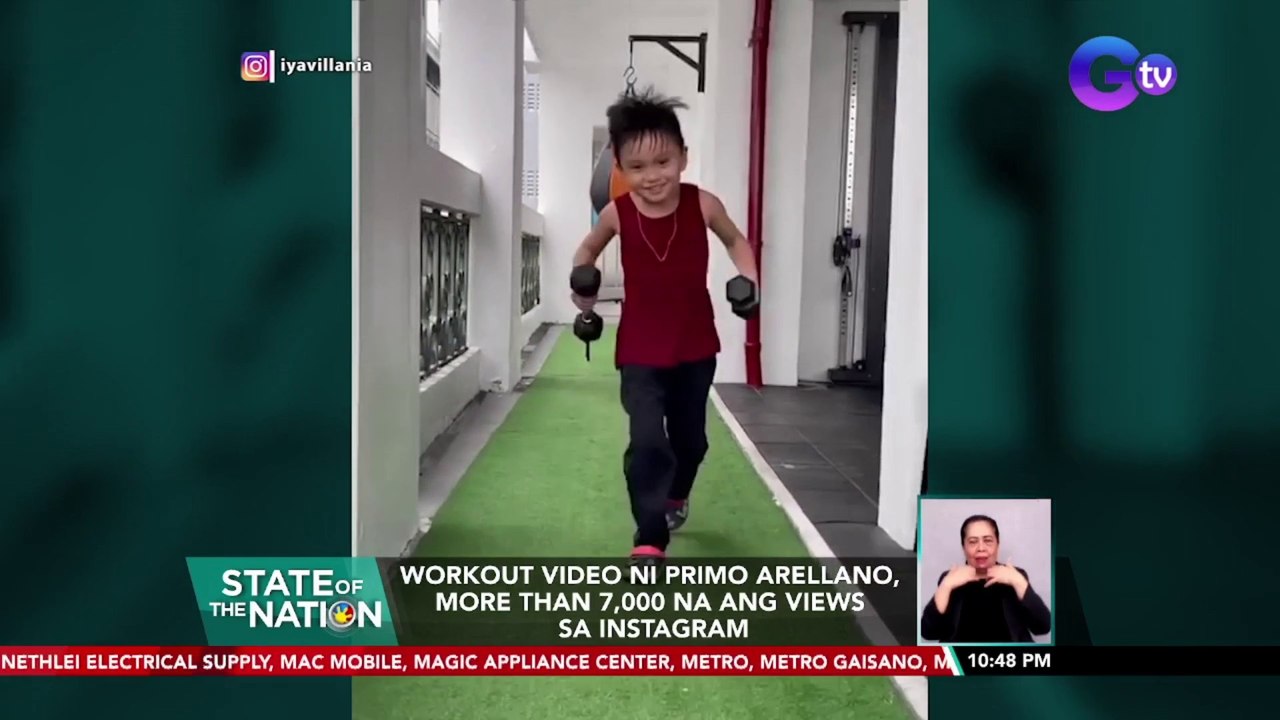 Workout video ni Primo Arellano, more than 7,000 na ang views sa ...