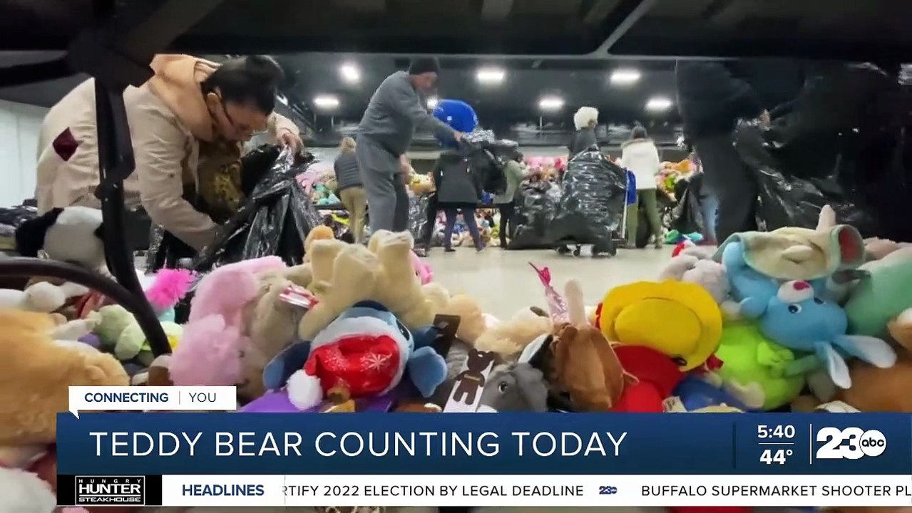 8,529 stuffed bears thrown during Teddy Bear Toss, 2nd highest in event ...