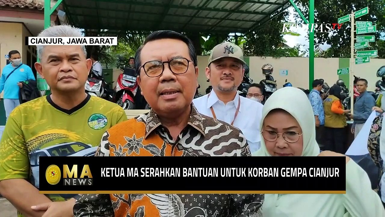 Ketua Mahkamah Agung Muhammad Syarifuddin Serahkan Bantuan untuk Korban ...