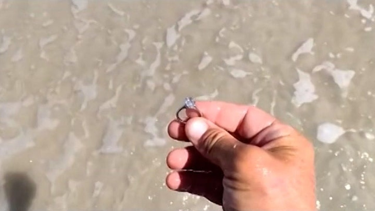 Man returns engagement ring found on Florida beach after Hurricane Ian ...