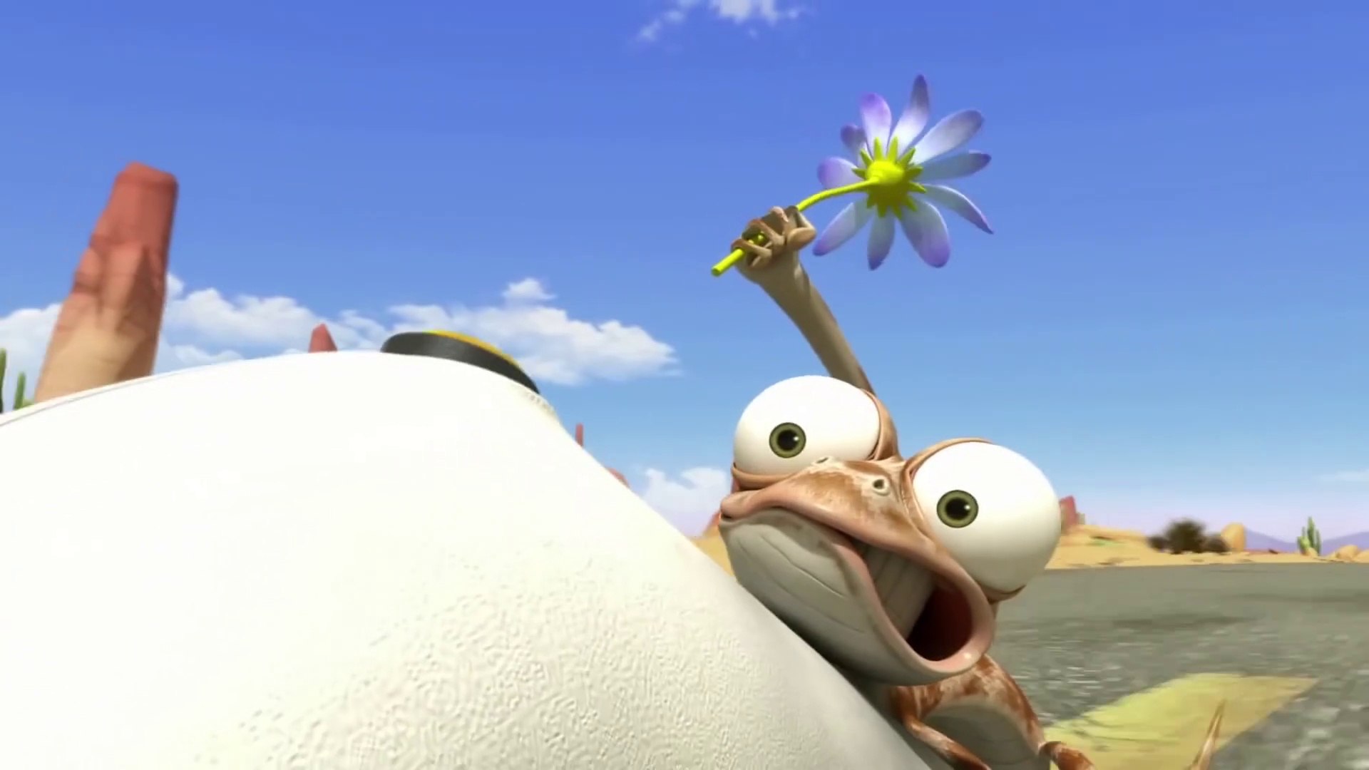 Oscar Oasis Wallpaper The Little Lizard Oscar Is Looking For Water And