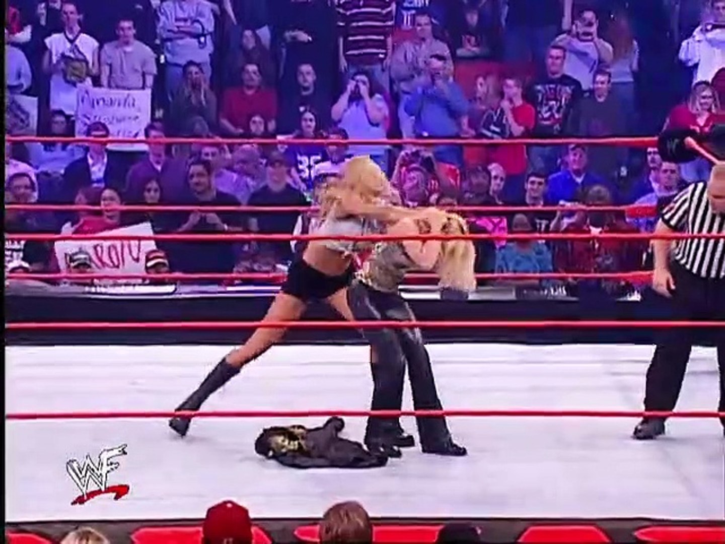 Mickie James Purple Thong