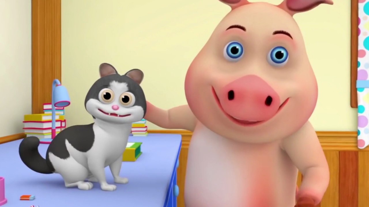 Meow Meow Billi Karti | Kids Poems In Hindi | म्याऊँ म्याऊँ Hindi Poem ...