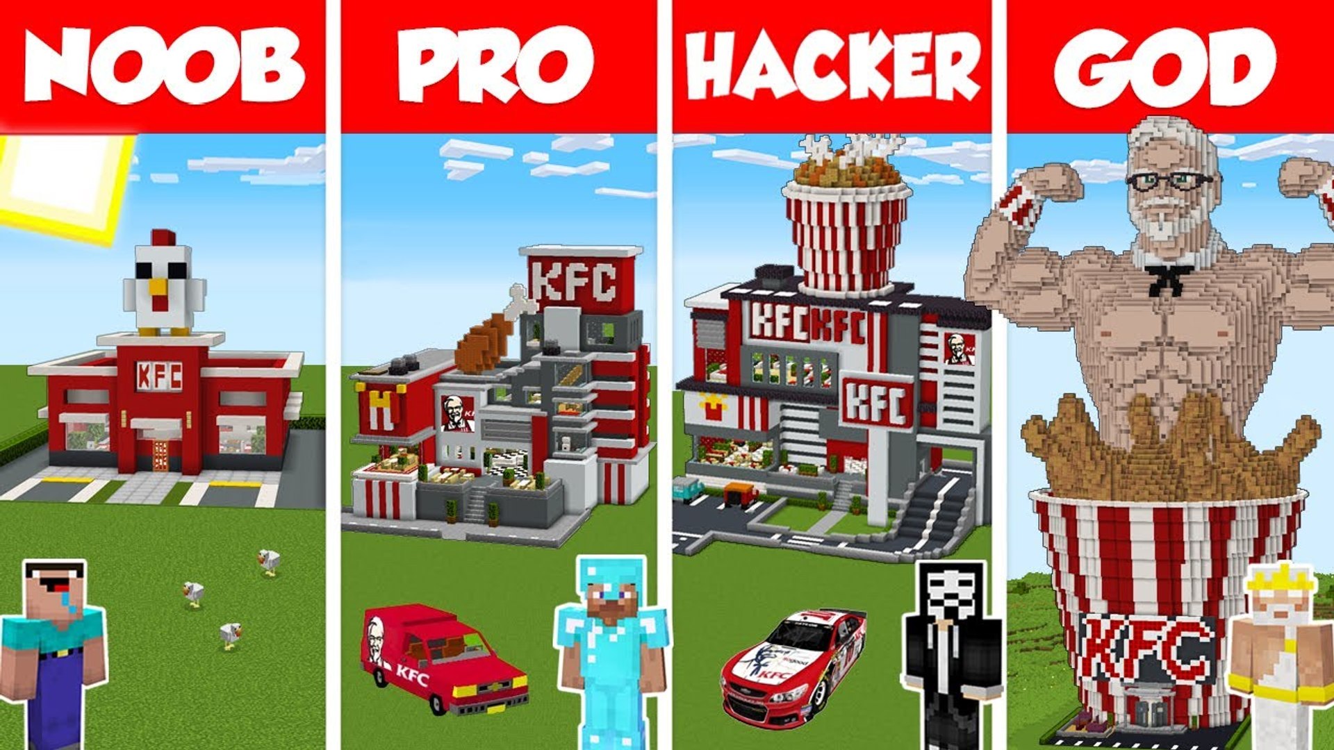 Kfc Building Minecraft