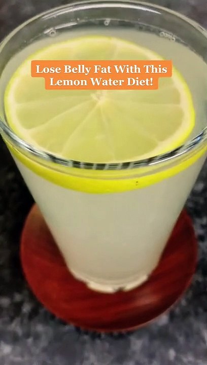 Lose Belly Fat With This Lemon Water Diet! - video Dailymotion